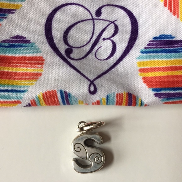 Brighton | Jewelry | Brighton Abc Alphabet Charm Capital S | Poshmark